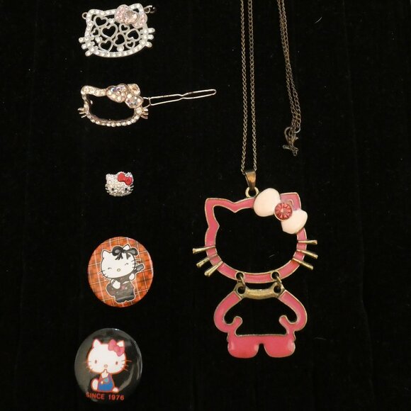 Hello Kitty | Jewelry | Hello Kitty Mix Bundle Jewelry Pin Lot | Poshmark